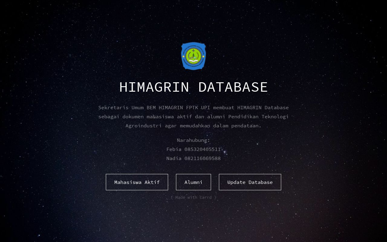 HIMAGRIN DATABASE
